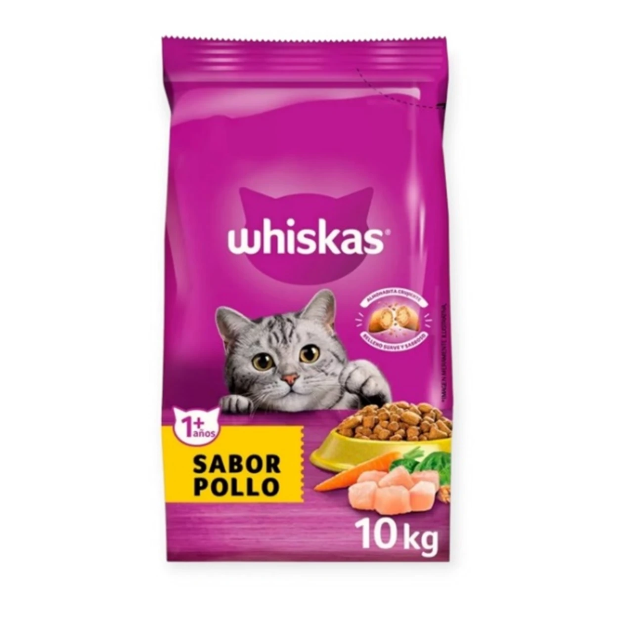 WHISKA SABOR POLLO 10 KG - Global Mart